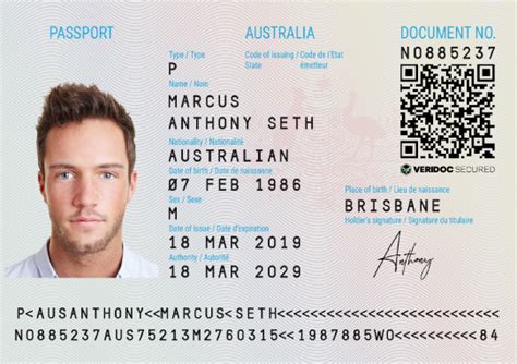 Veridoc Global Blockchain Australian Passport Veridocglobal