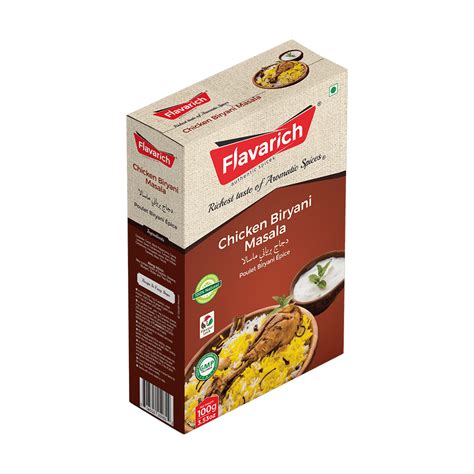 Chicken Biryani Masala Flavarich Authentic SpicesFlavarich Authentic Spices