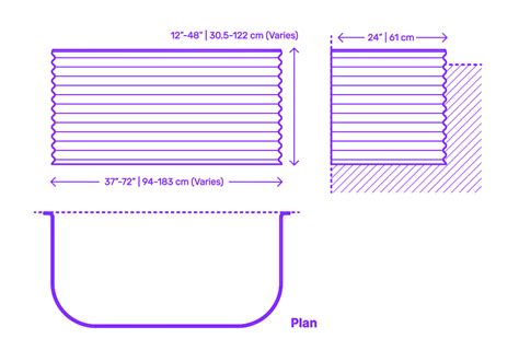 Window Well Rectangle Dimensions And Drawings