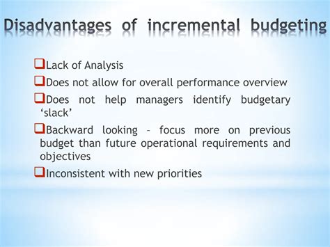 Budgeting Methods And Techniques Different Types Of Budgeting Pptx