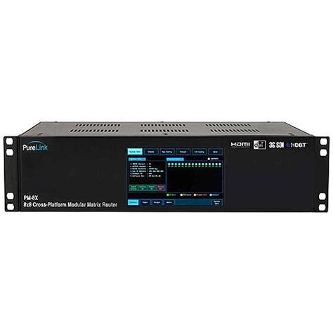 Purelink Pm 8x Ultra Hd4k 8x8 Puremedia Cross Platform Modular Matrix