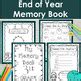 End of Year Memory and Keepsake Book With Independent Reflections Activities