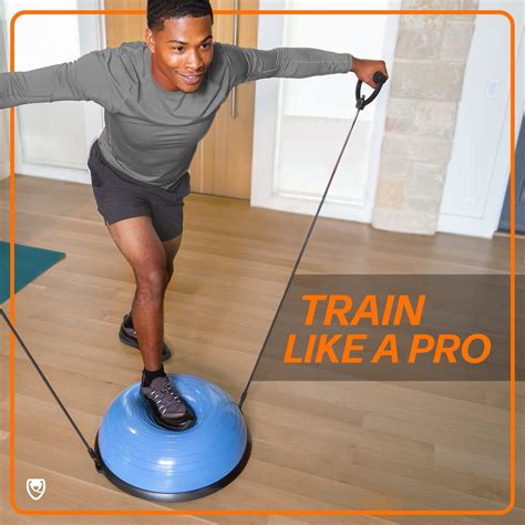Urbnfit Half Balance Ball Yoga Ball Balance Trainer For Core