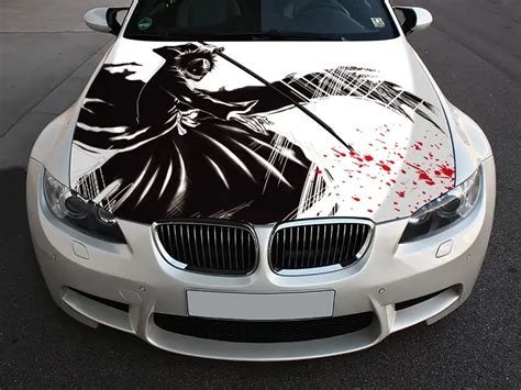 자동차 후드 데칼 비닐 만화 스티커 그래픽 랩 데칼 트럭 데칼 트럭 그래픽 보닛 데칼 해골 F150 Aliexpress