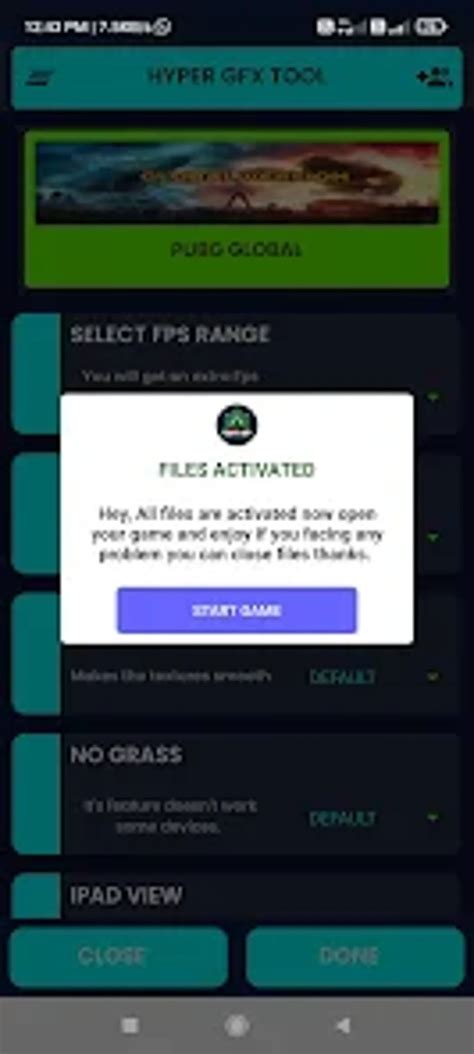 Hyper Gfx Tool For Pubg Bgmi For Android Download