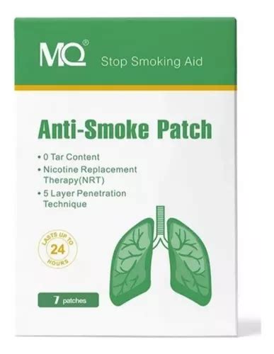7 Parche Nicotina Anti Smoke Patch 21 Mg Cuotas sin interés
