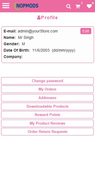 Nopcommerce Mobileapp A Ready To Use Mobile App Solution For Nopcommerce Stores Ios And Android