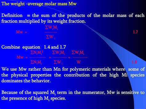 Ppt Molar Mass And Degree Of Polymerization Powerpoint Presentation