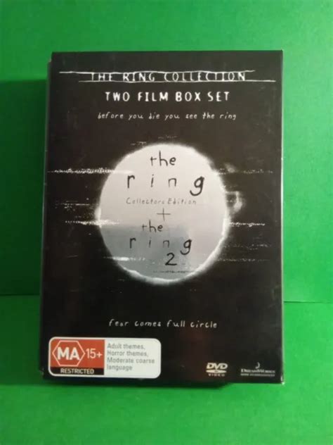 The Ring Collectors Editionthe Ring Two Dvd 2002 Regions 24 18