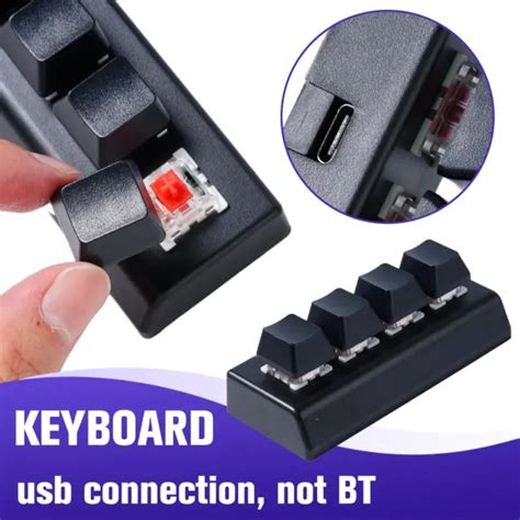Key Usb Mini Mechanical Keyboard Custom Shortcut Programmable Keypad