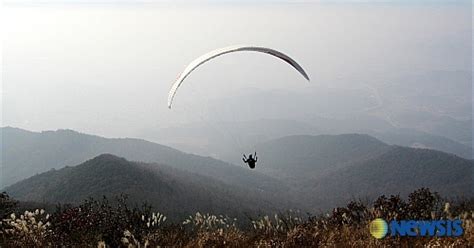 패러글라이딩 멋진 비행