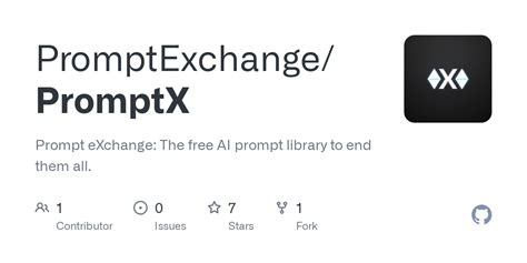 GitHub PromptExchange PromptX Prompt EXchange The Free AI Prompt Library To End Them All