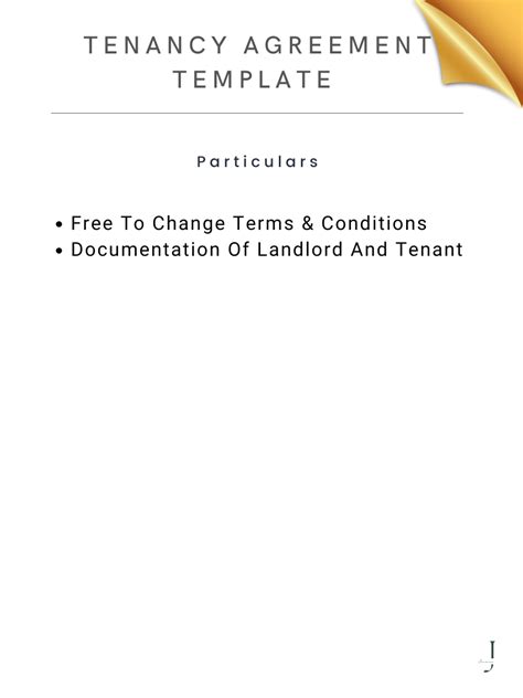 Tenancy Agreement Template June Co