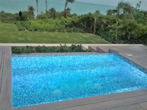 Custom Fiberglass Hot Tub Done In Turks And Caicos Contemporary