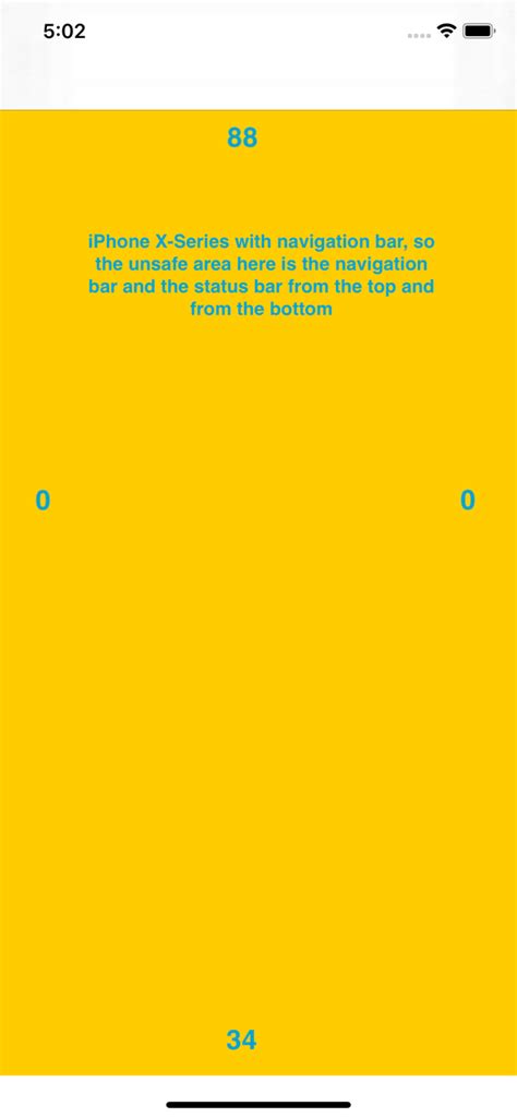 Ios Get Safe Area Inset Top And Bottom Heights Stack Overflow