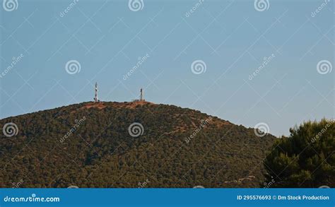 Telecommunication Towers Stock Video Video Of Structure 295576693