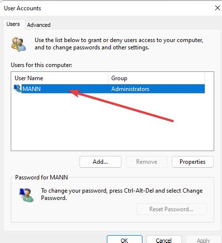 Hur man använder Netplwiz exe för att skapa eller ta bort användarkonton WindowsReport