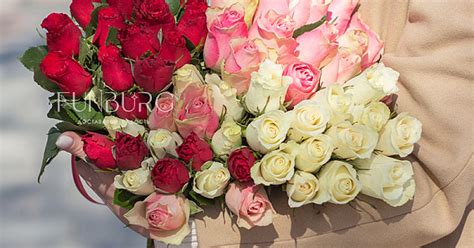 Акция! 15, 25 или 51 роза (40 см), купить в Екатеринбургу недорого 51 ...
