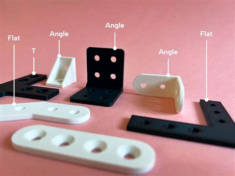 Bracket Generator Parametric Mounting Brackets Free 3d Print Model