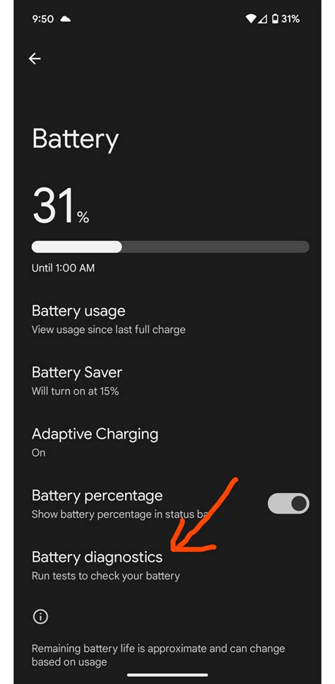 Battery Diagnostics R Pixel6ausers
