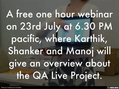 Qa Live Project Ppt