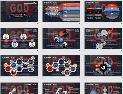 Trust In God Powerpoint Template 60160