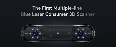 Creality 3D Scanner CR Scan Raptor For 3D Printing Multiple Line Blue