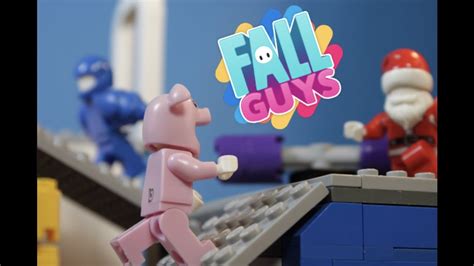 Lego Fall Guys Ultimate Knockout Lego Stop Motion Animation Youtube