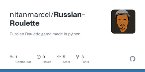 GitHub Nitanmarcel Russian Roulette Russian Roulette Game Made In