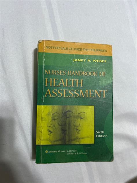 Health Assessment Handbook Hobbies And Toys Books And Magazines Textbooks On Carousell