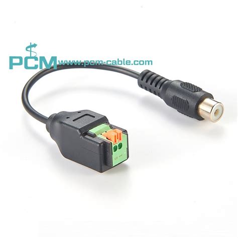 Customized Rca To Terminal Block Adapter Suppliers Manufacturers Wholesale Quotation Premier