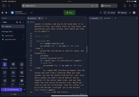 hackathon stranded game devpost