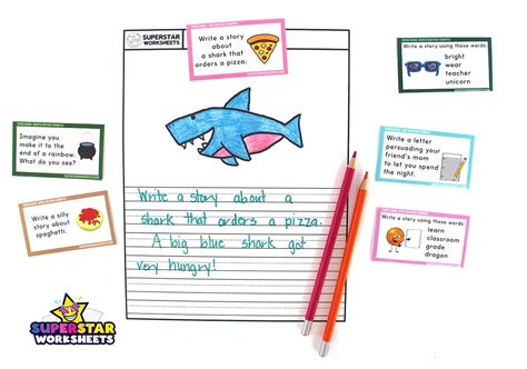 3rd Grade Writing Prompts Worksheets