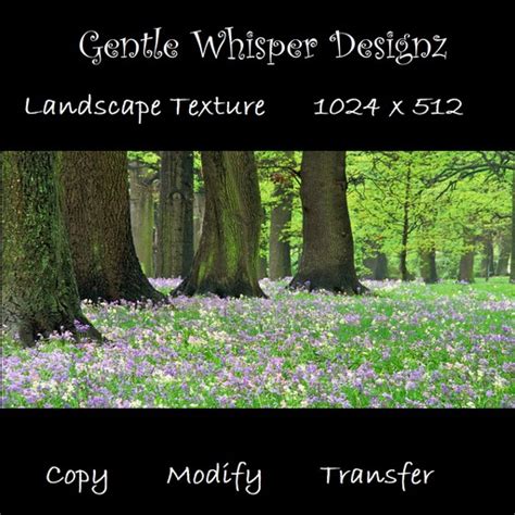 Second Life Marketplace Landscape Woods Texture