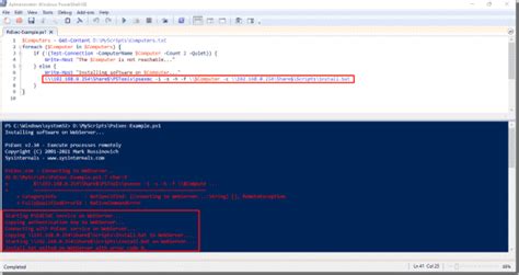 Use Psexec And Powershell Together 4sysops