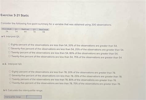 Solved Exercise 3 21 Static Consider The Following Chegg