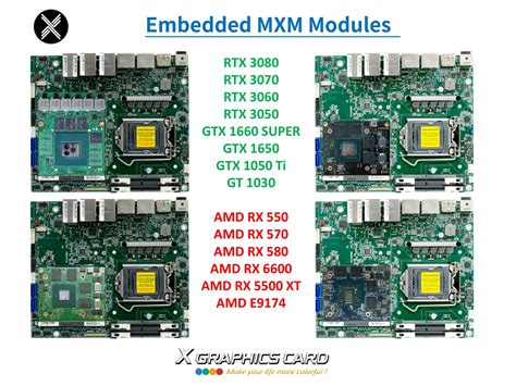 Mxm Type Series X Vsion Graphics Card