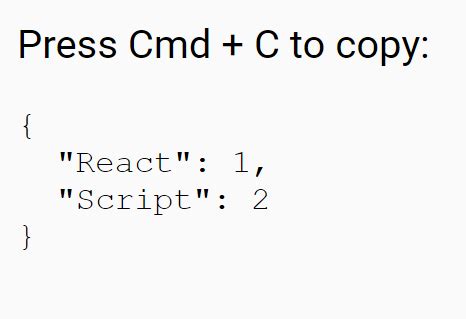 React Clipboard Component Reactscript