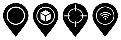 Tracking Icon Black White Illustration Collection Vector Art At Vecteezy