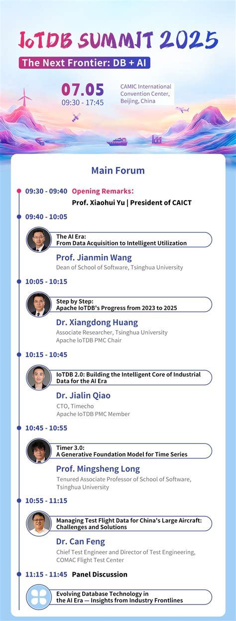 Apacheiotdb Timeseries Ai Industrialdata Iotdbsummit Opensource Iot Iiot Database