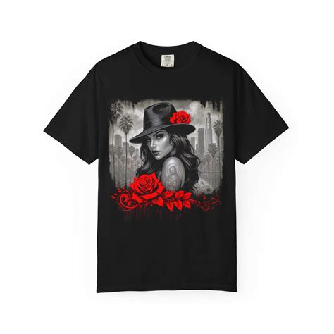 Chola Graphic Tee Edgy Chicana Fashion T Comfort Colors Chicana