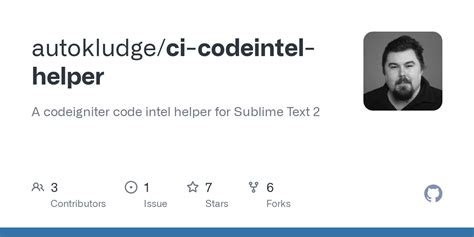 Github Autokludgeci Codeintel Helper A Codeigniter Code Intel