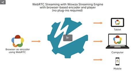 how to publish a live video stream from html and javascript stack
