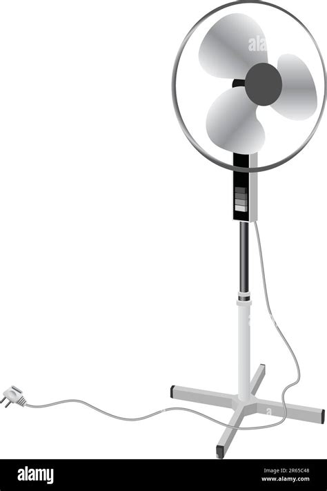 Pedestal Fan Stock Vector Images Alamy