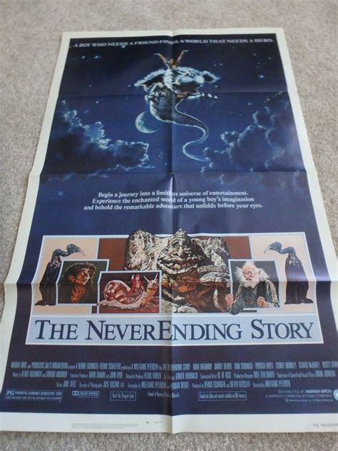 The Neverending Story 1984 Original One Sheet Poster 4562663599