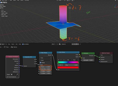 How Move Color Ramp Z Axis To 001 Tutorials Tips And Tricks Blender Artists Community