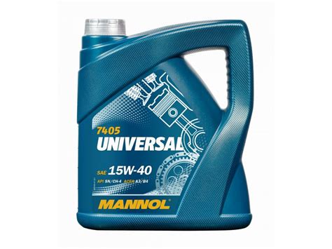 MANNOL UNIVERSAL 15W-40 4L - Olejwebshop.sk