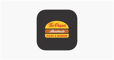 ‎proper Burger On The App Store