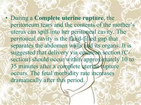 Uterine Rupture Ppt