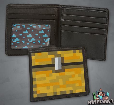 Minecraft Treasure Chest Wallet Oh The Things You Can Buy